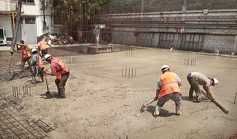 ¿Cuánto tarda en fraguar el concreto en la construcción?